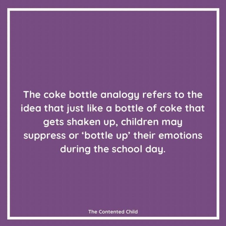 The Coke Bottle Analogy: This is a very simple analogy to use with ...